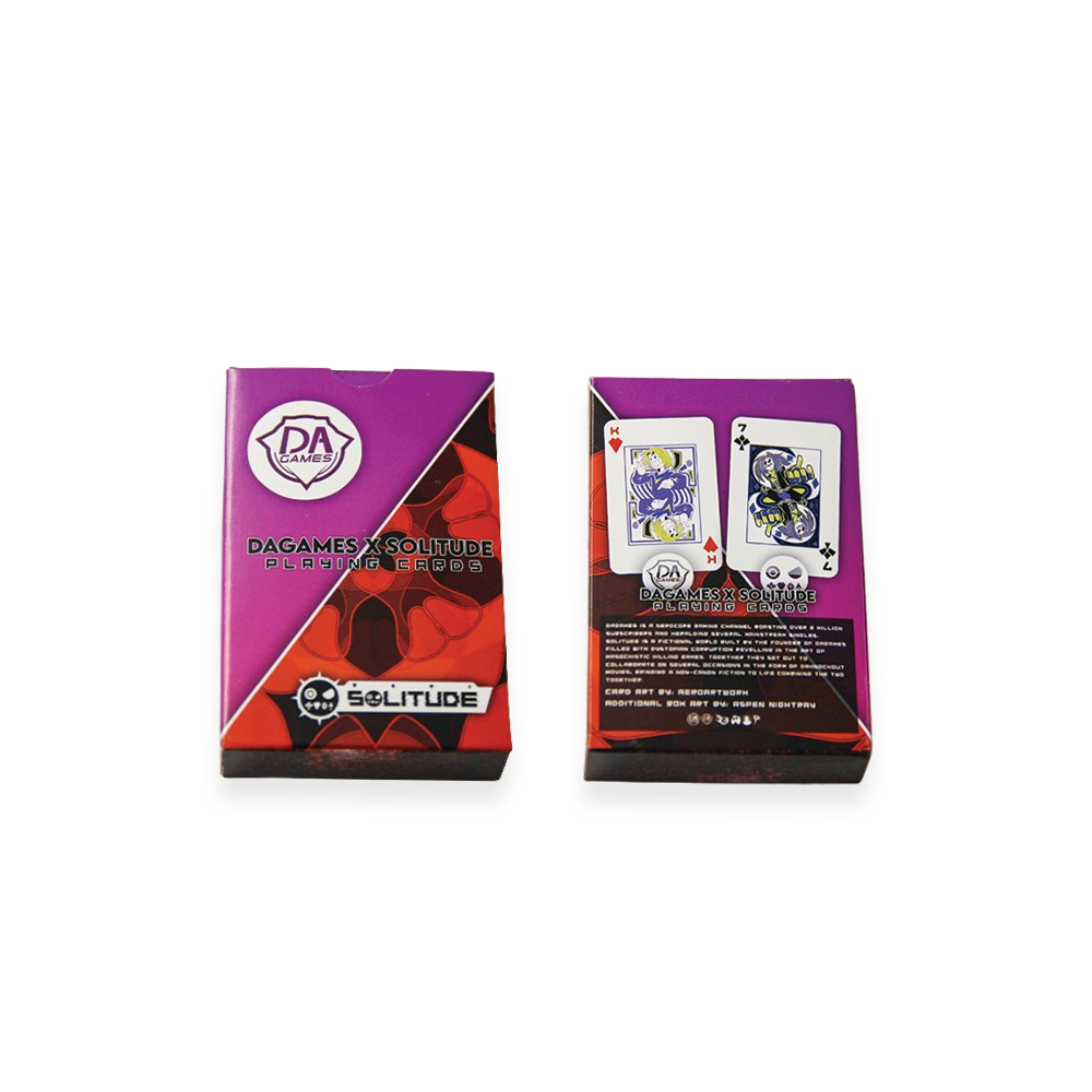 DAGames × Solitude Playing Cards – Ownaj