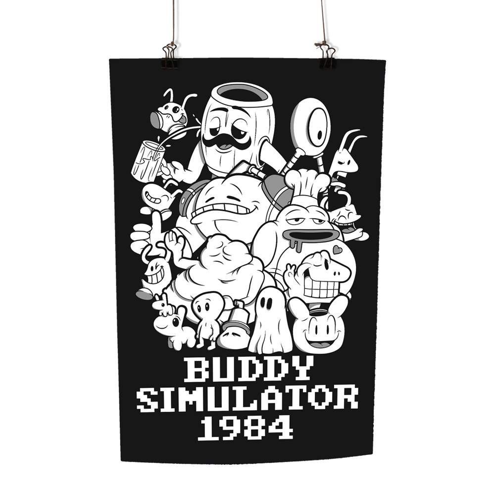 Buddy Simulator 1984 Poster – Ownaj