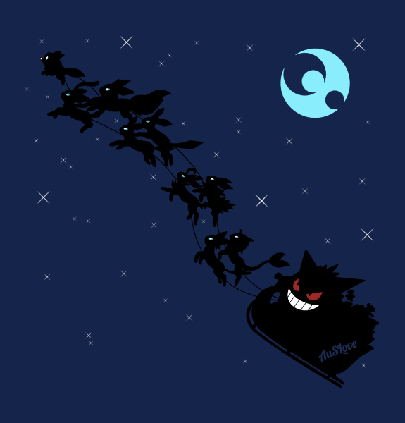 AuSLove Santa Gengar - Moon Hoodies – Ownaj